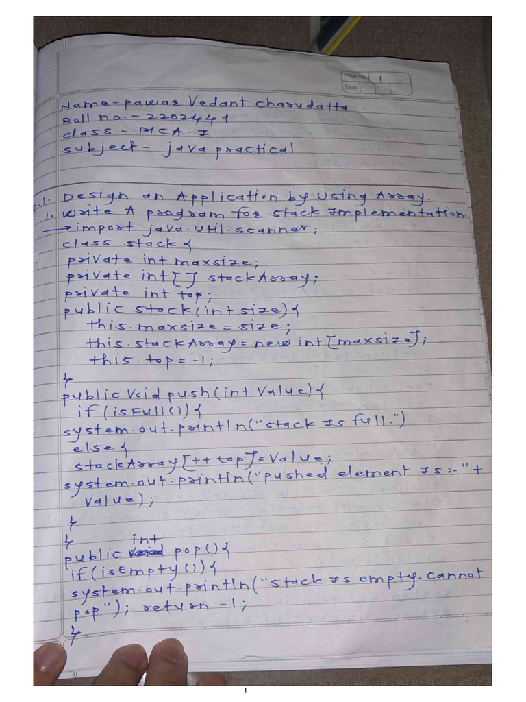 java practicals | PDF java practicals | PDF