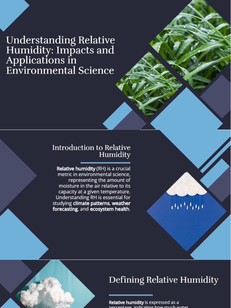 Understanding Relative Humidity Basics | PDF | Humidity | Weather