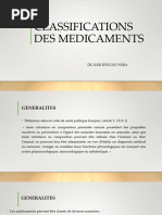 Classification des Médicaments | PDF | Corticoïde | Anti-inflammatoire