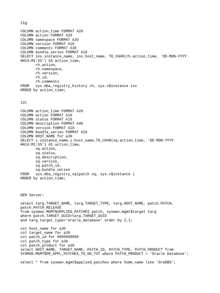 Knowledge - Base - Patch Drill - Queries | PDF
