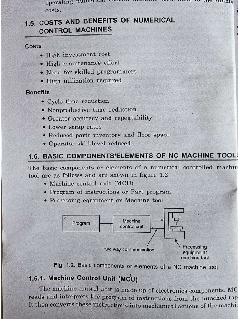 Chapter 7..CNC TECHNOLOGY NOTES | PDF