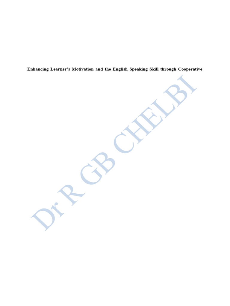 DR RGB CHELBI The Communicative Approaches and Methods M2 PDF-1 | PDF ...