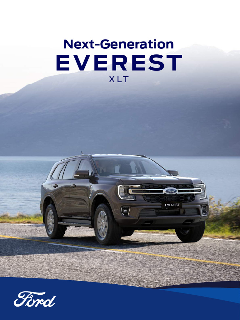 Ford Everest XLT A4 Brochure | PDF | Airbag | Automatic Transmission