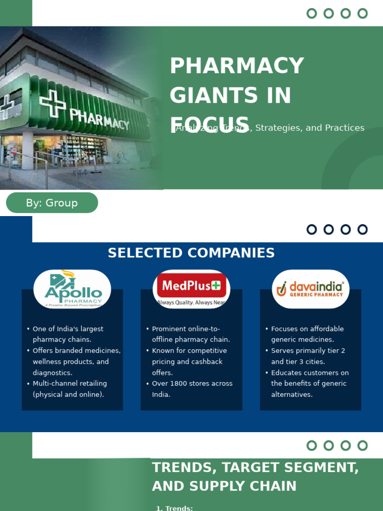 Comparison Oapollo Pharmacy, MedPlus Pharmacy, and DavaIndia Pharmacy | PDF | Retail | Merchandising