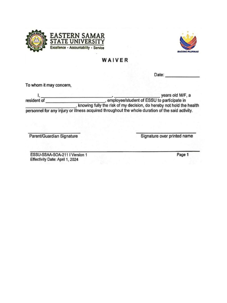 Firing Waiver 2024 | PDF