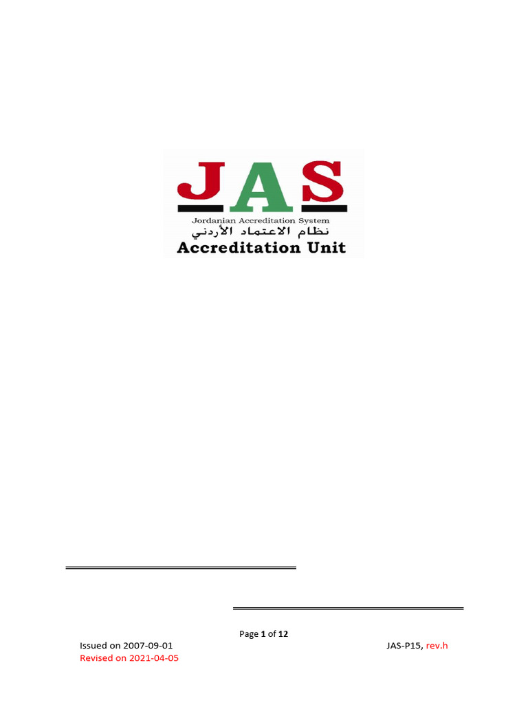 Policy On Metrological Traceability In Chemical Measurement Pdf