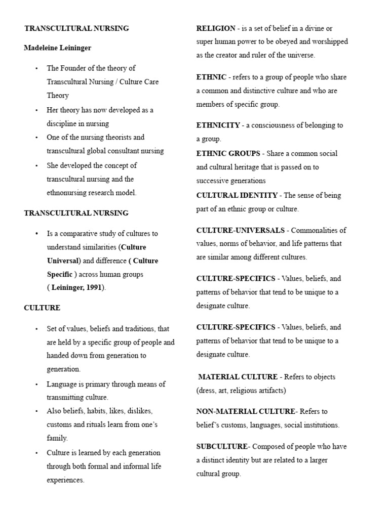 Transcultural Prelim | PDF | Knowledge | Social Psychology