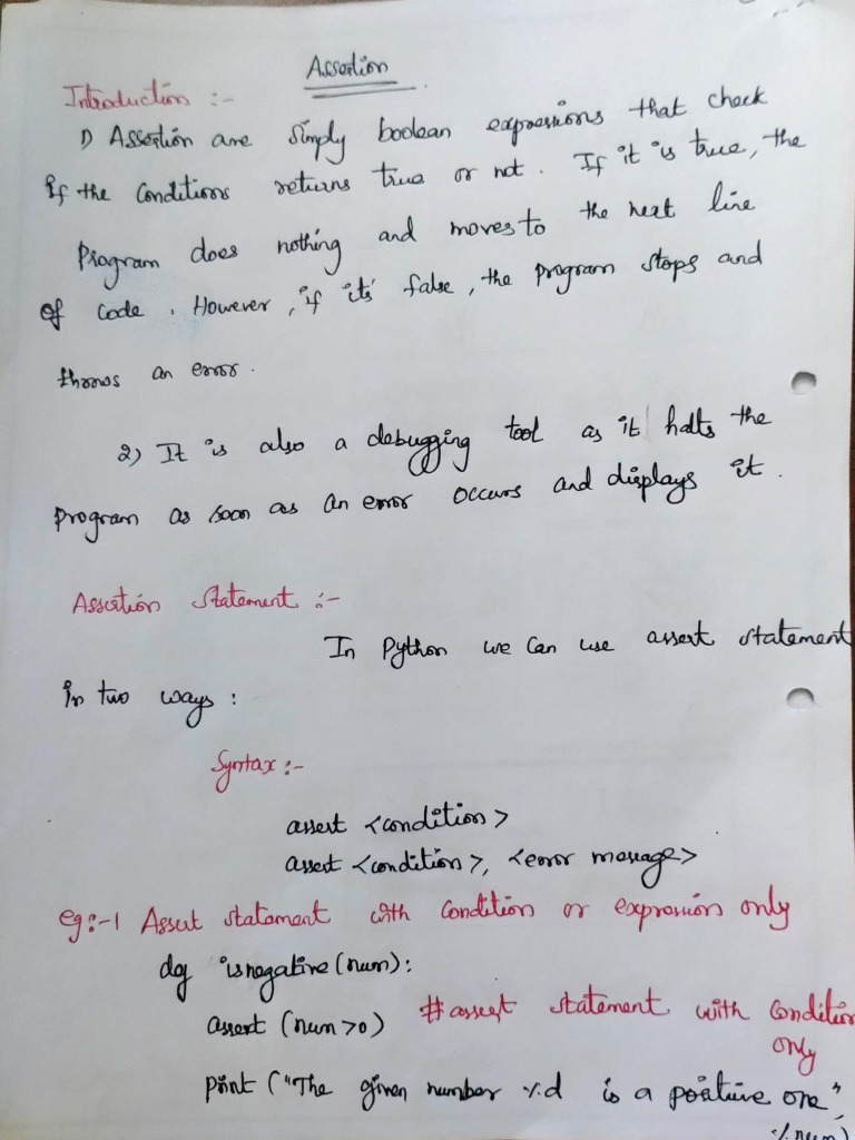 Understanding Program Statements and Conditions | PDF
