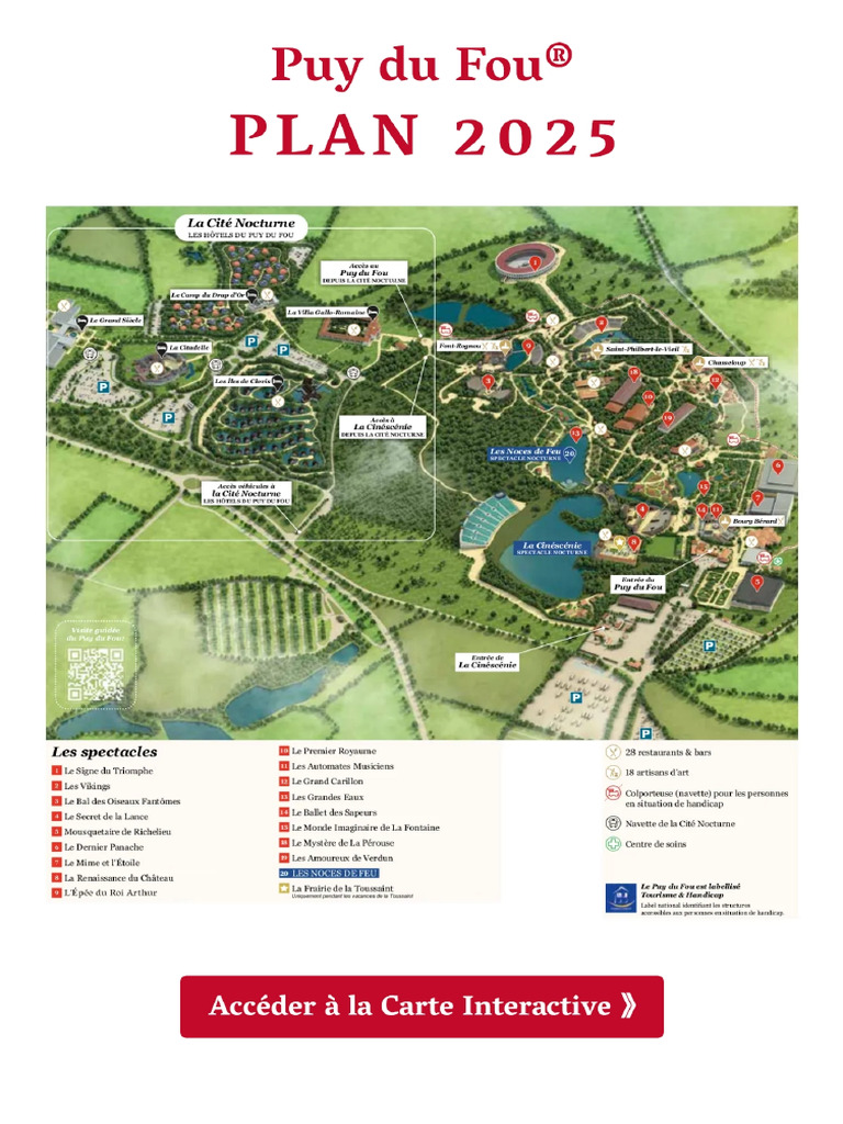 Plan Puy Du Fou 2025 | PDF