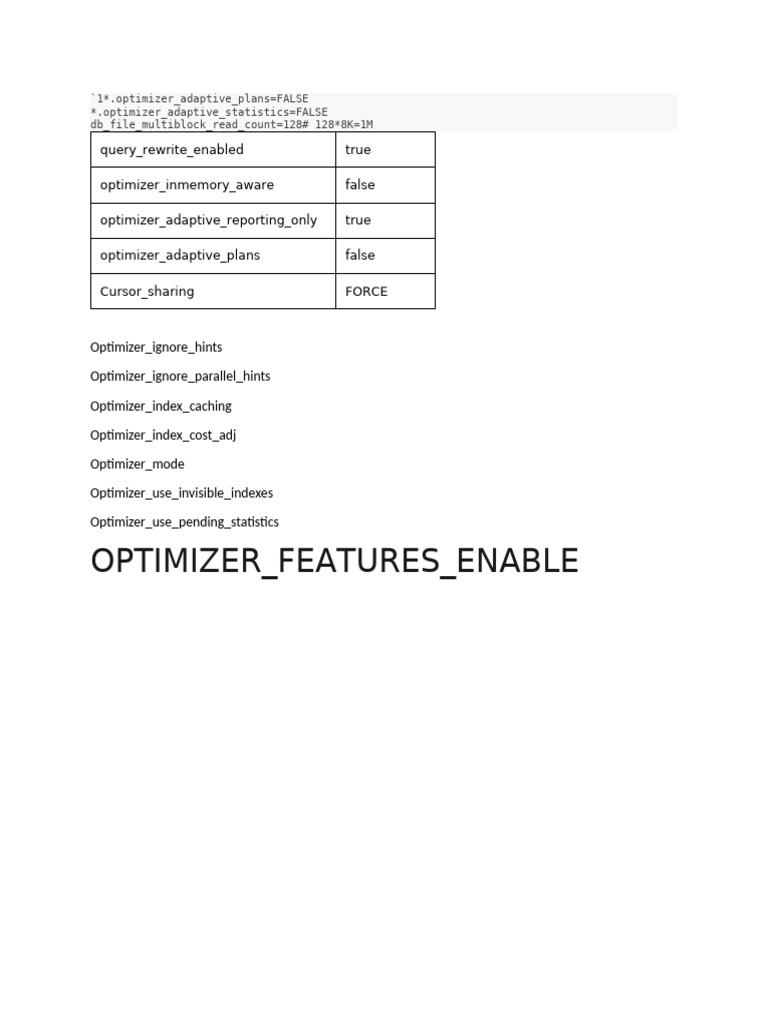 Optimizer | PDF