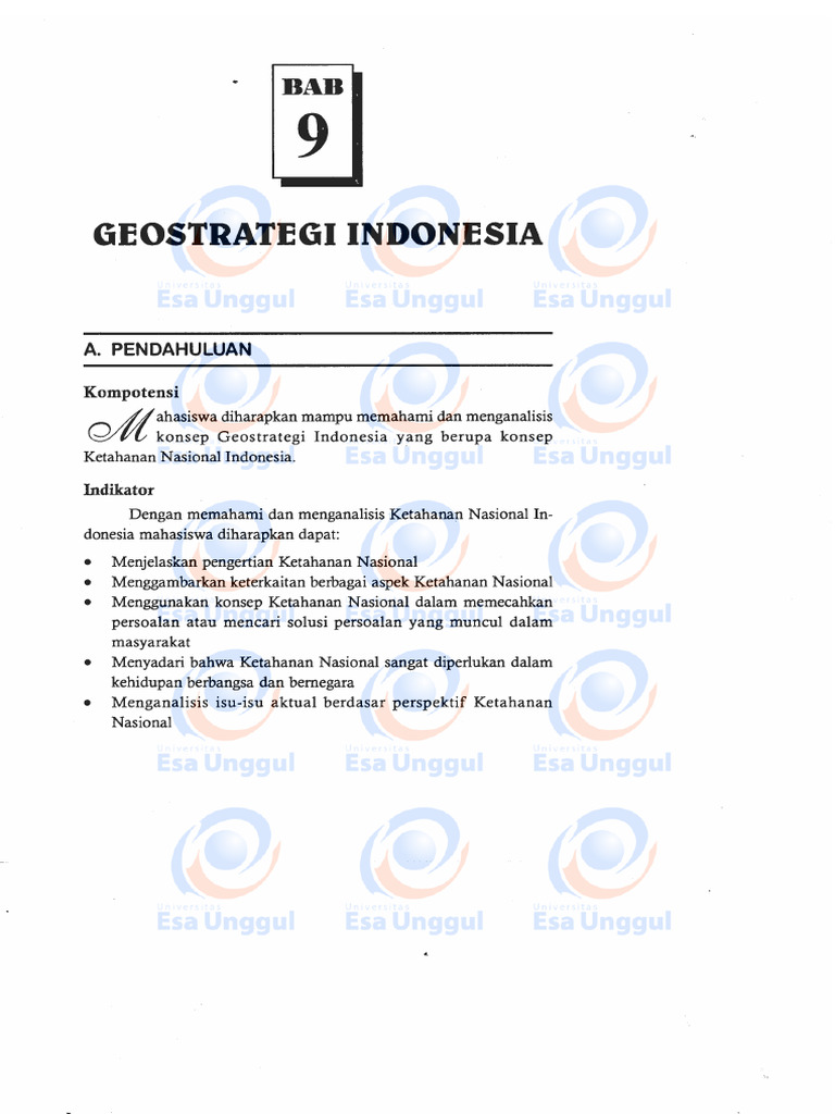 UEU Books 9340 Pendidikan Kewarganegaraan Bab 9 | PDF