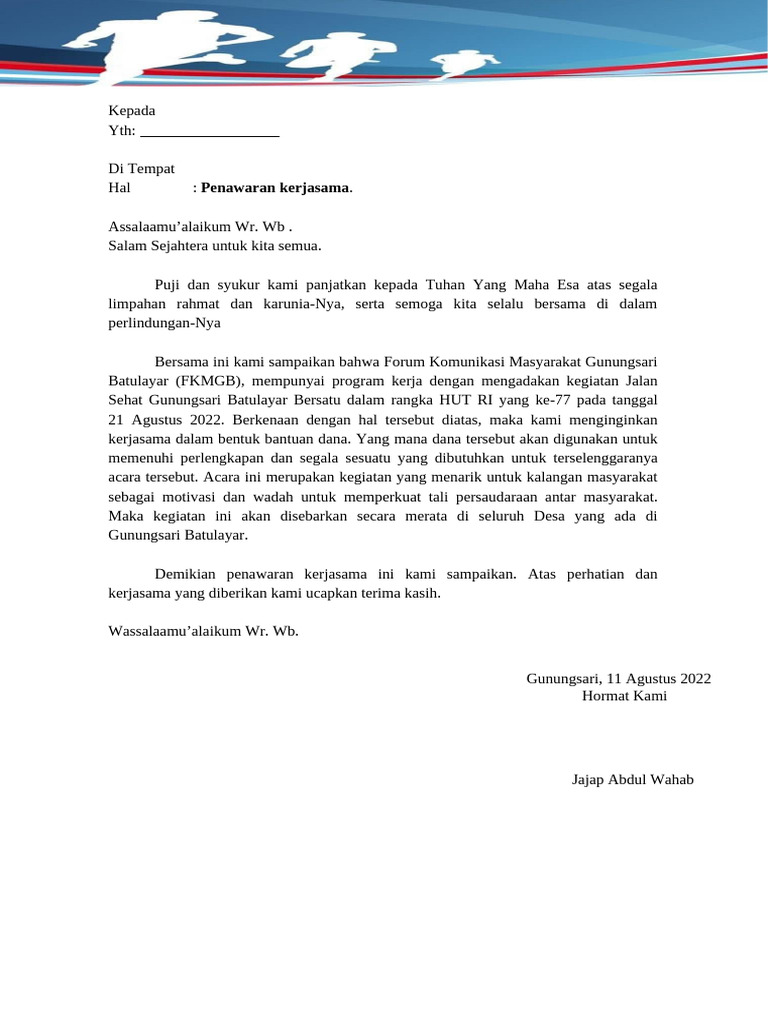 Contohproposal.id - Contoh Proposal Kegiatan Jalan Sehat Sekolah 4 | PDF Contohproposal.id - Contoh Proposal Kegiatan Jalan Sehat Sekolah 4 | PDF