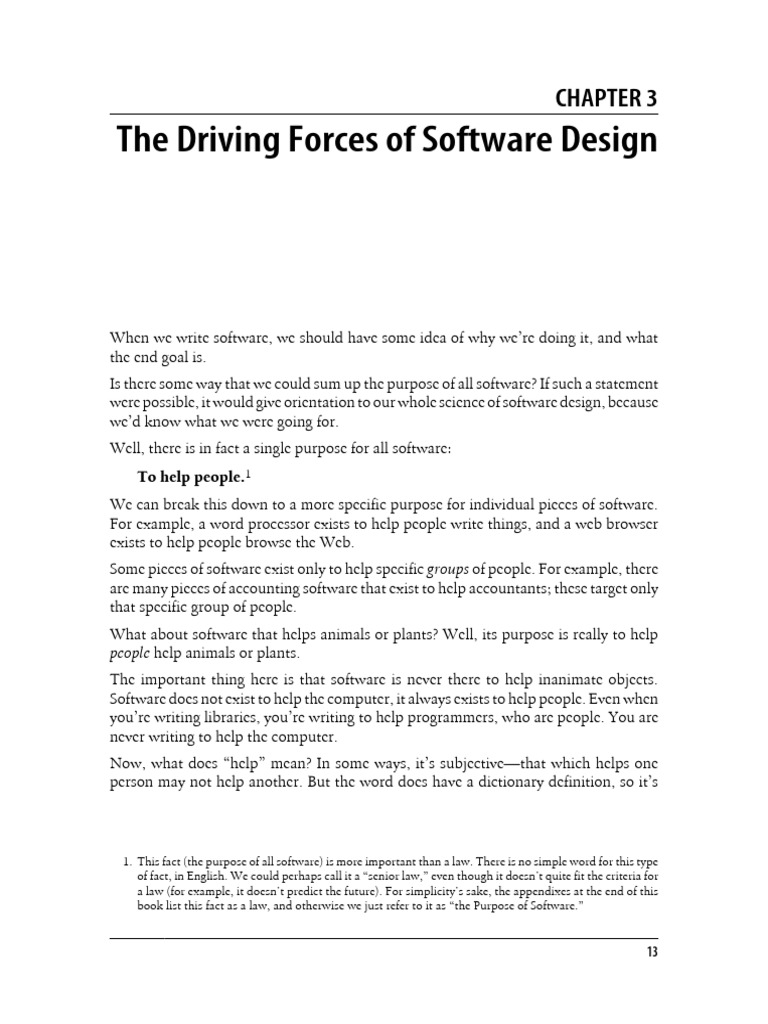 Purpose-Driven Software Design Principles | PDF | Software | Programmer