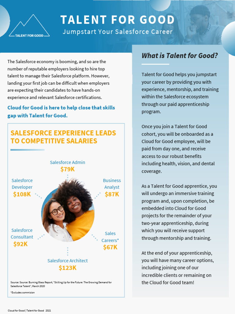 CFG 2021 Talent For Good Candidate Brochure | PDF | Employment ...