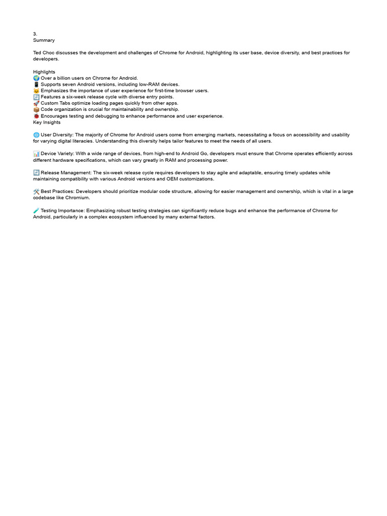 Summary (1) | PDF | Android (Operating System) | Java (Programming Language)
