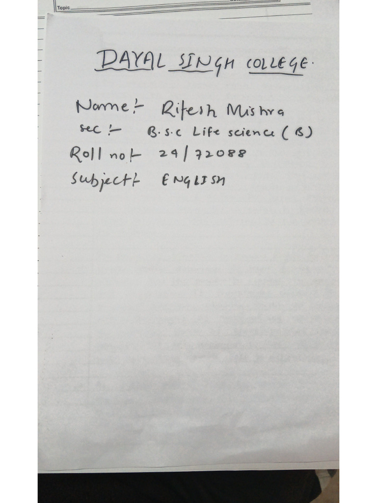 English File Ritesh Mishra 72088 | PDF