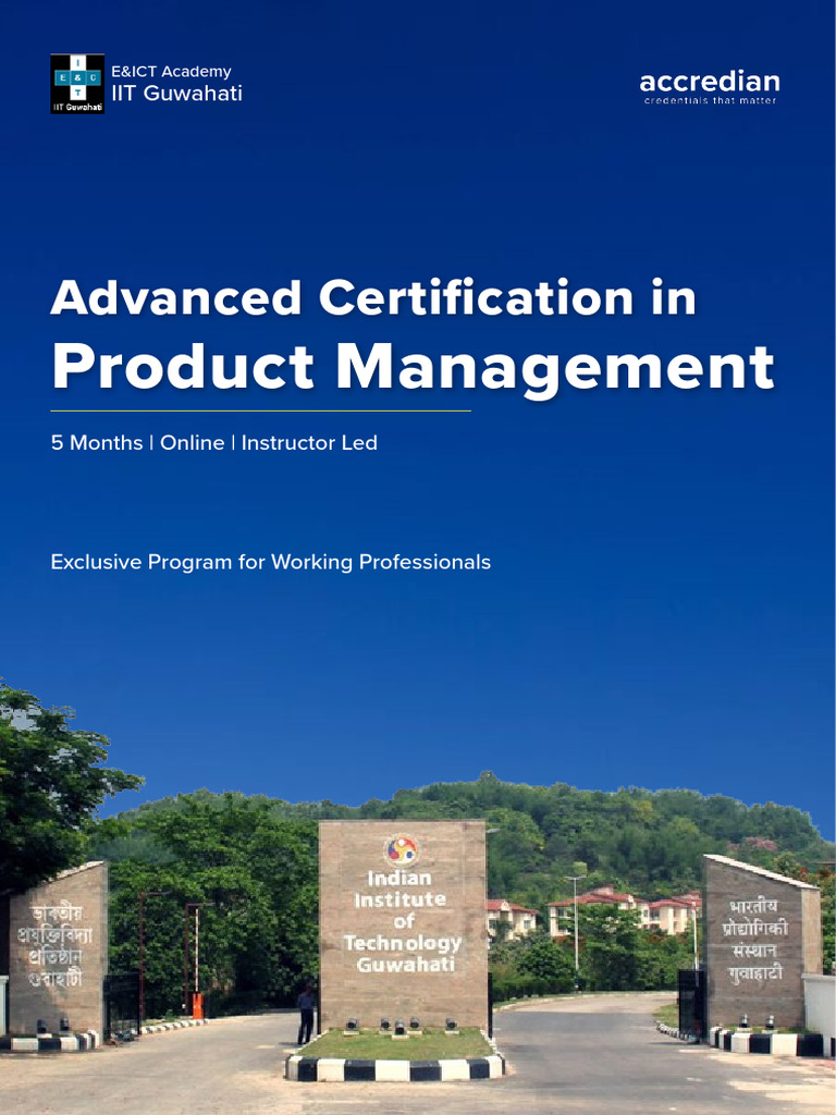 IIT Advanced Certification in PM 5 Months | PDF | Software Development Process | Educational ...
