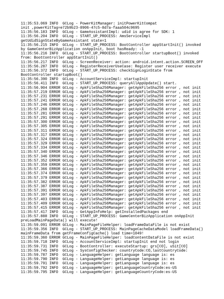 Errores de ApkFileSha256 y JSON | PDF | Protocolo de Transferencia de Hipertexto | ciberespacio