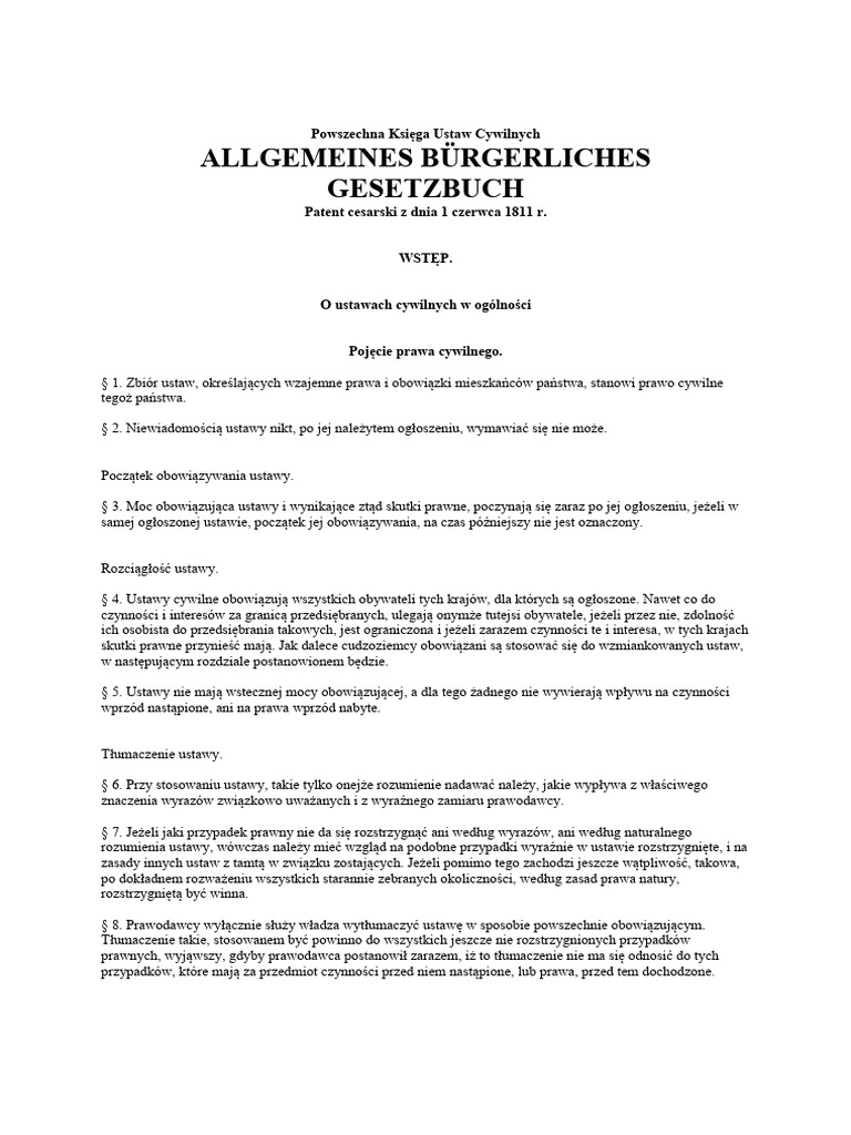 ABGB | PDF