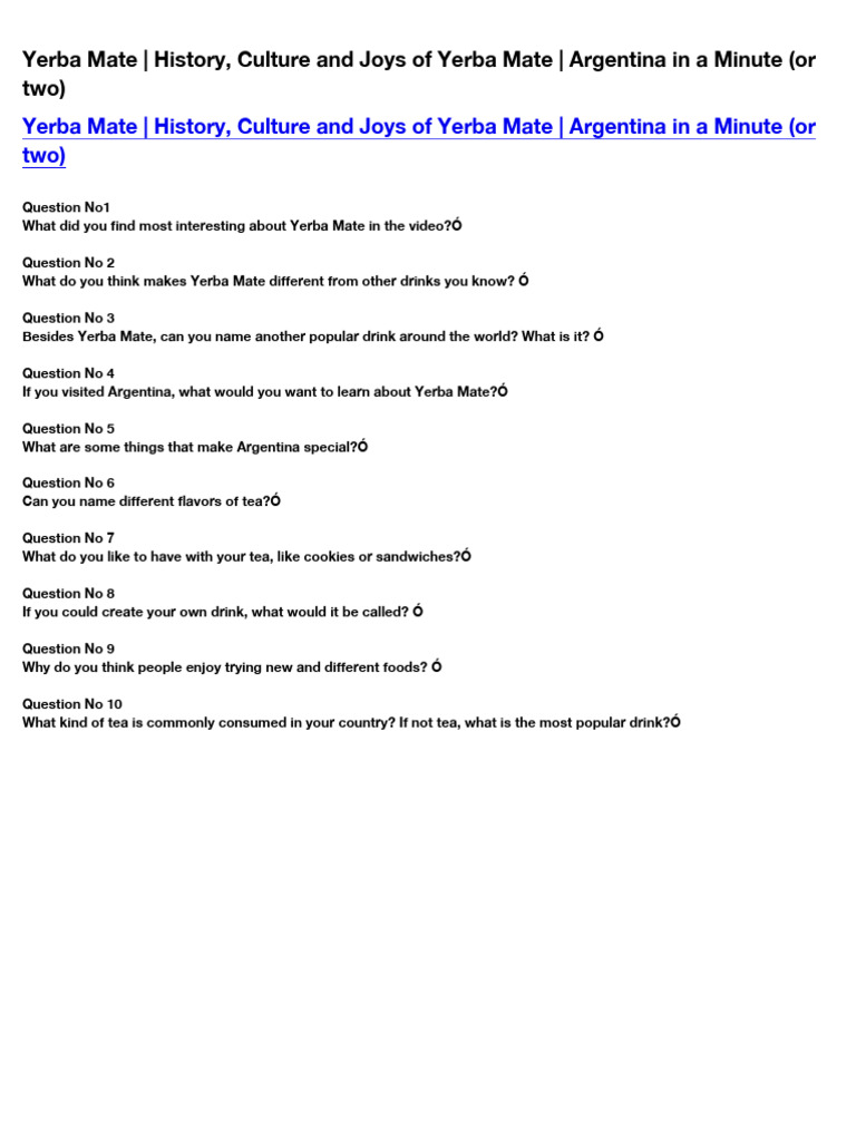 Yerba Mate - History, Culture and Joys of Yerba Mate - Argentina in A ...