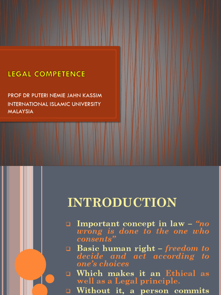 2021 IIUM Kuantan Competence | PDF | Informed Consent | Consent