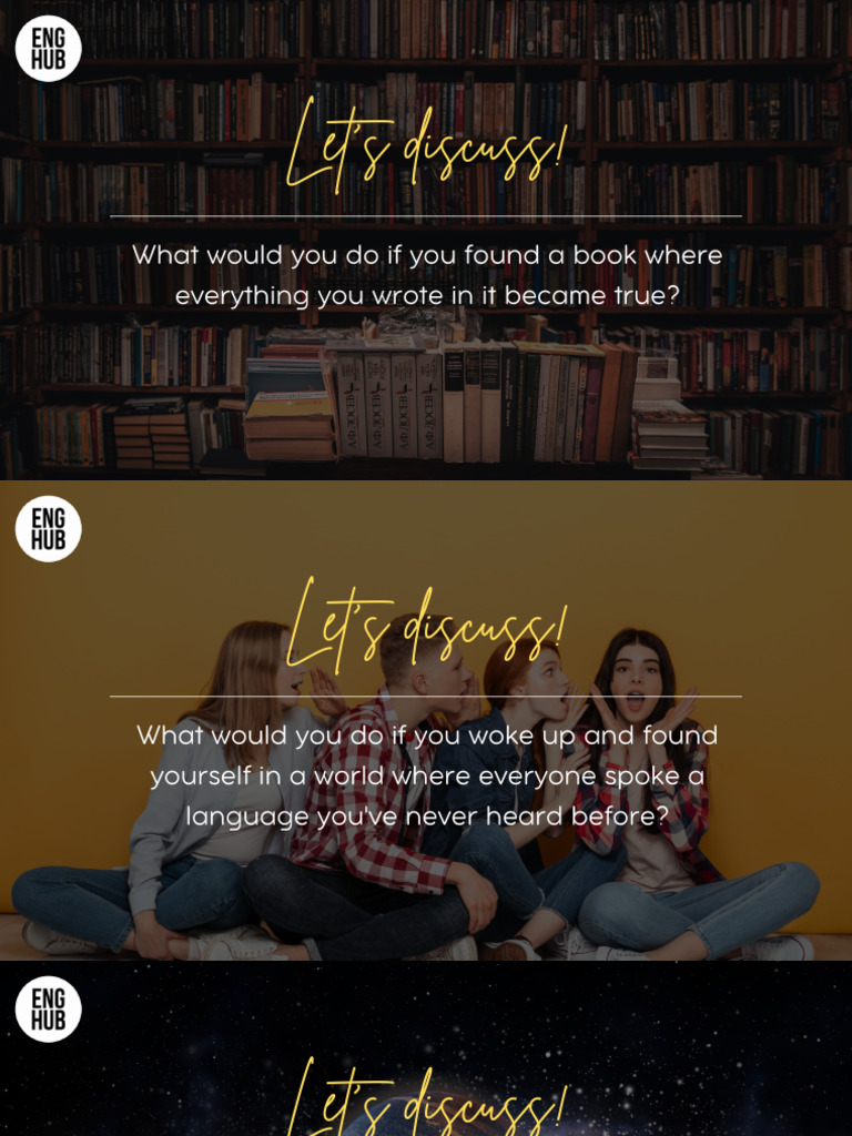 Creative What-If Scenarios for Discussion | PDF