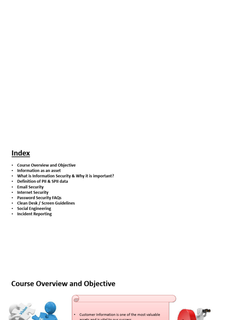 Information Security Training Guide | PDF | Information Security | Password