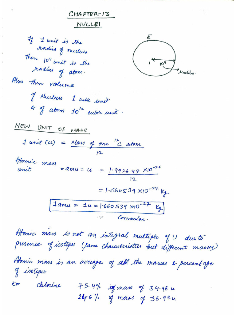 XII C13 Nuclei | PDF