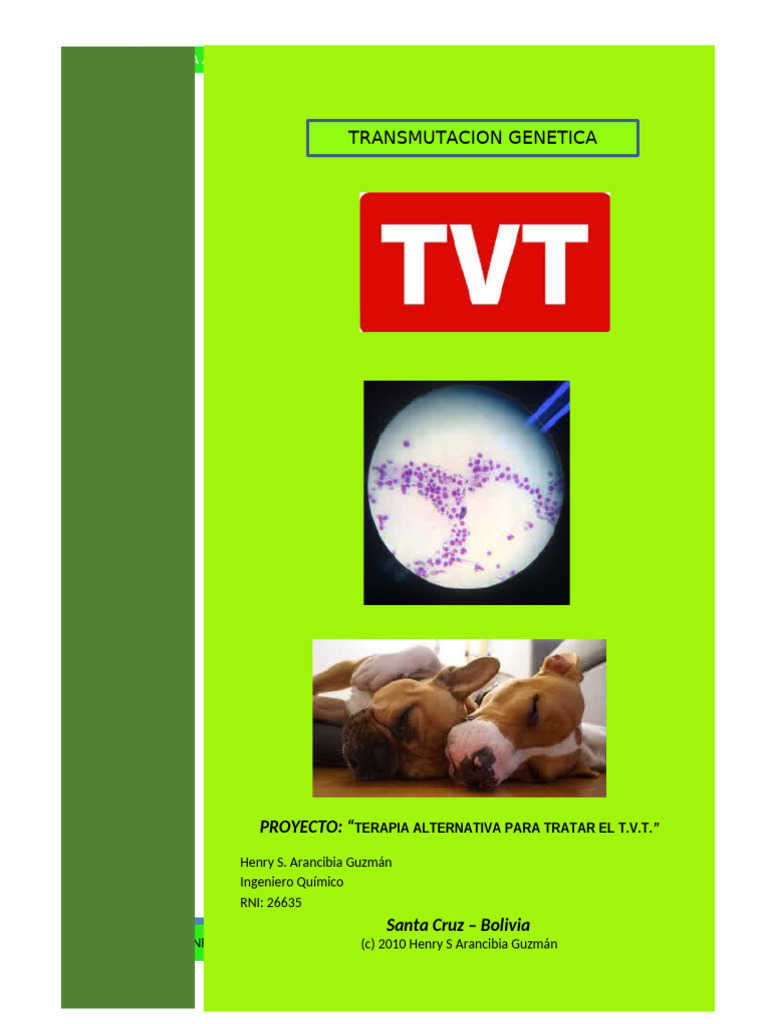 RESUMEN TRATAMIENTO TVT | PDF | Cáncer | Terapia