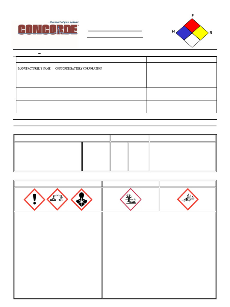 RG390E 7N US EN safetyDataSheet Sds 8799831064580 0 1 | PDF | Lead ...