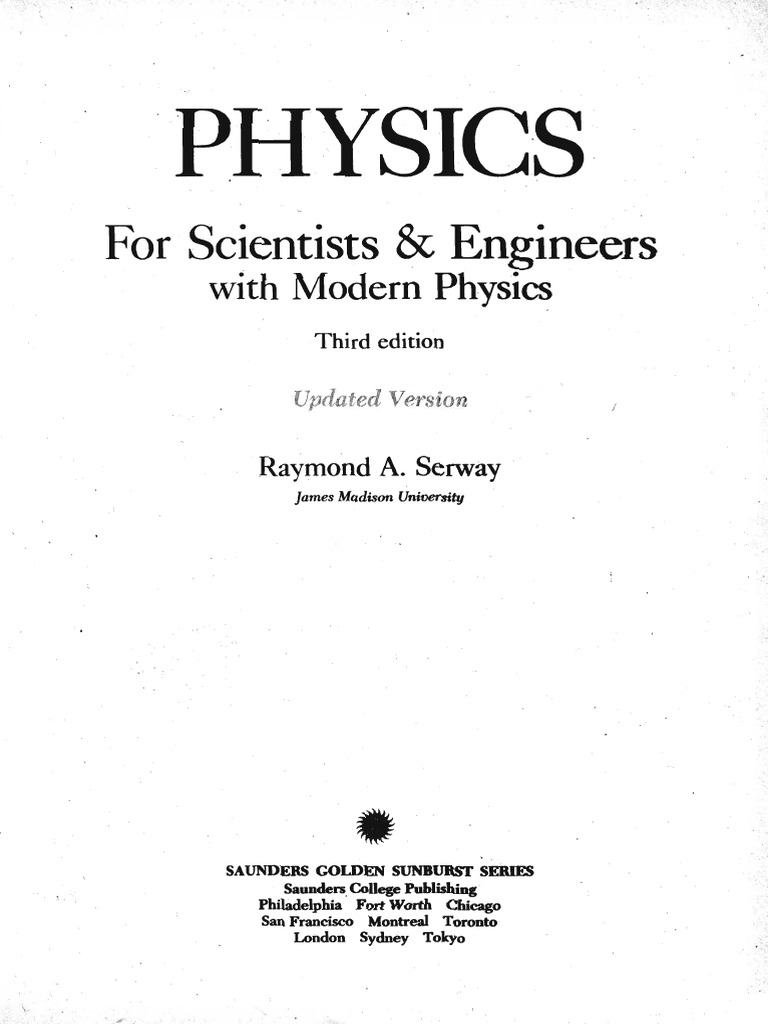 Serway 3 Modern Fizik | PDF
