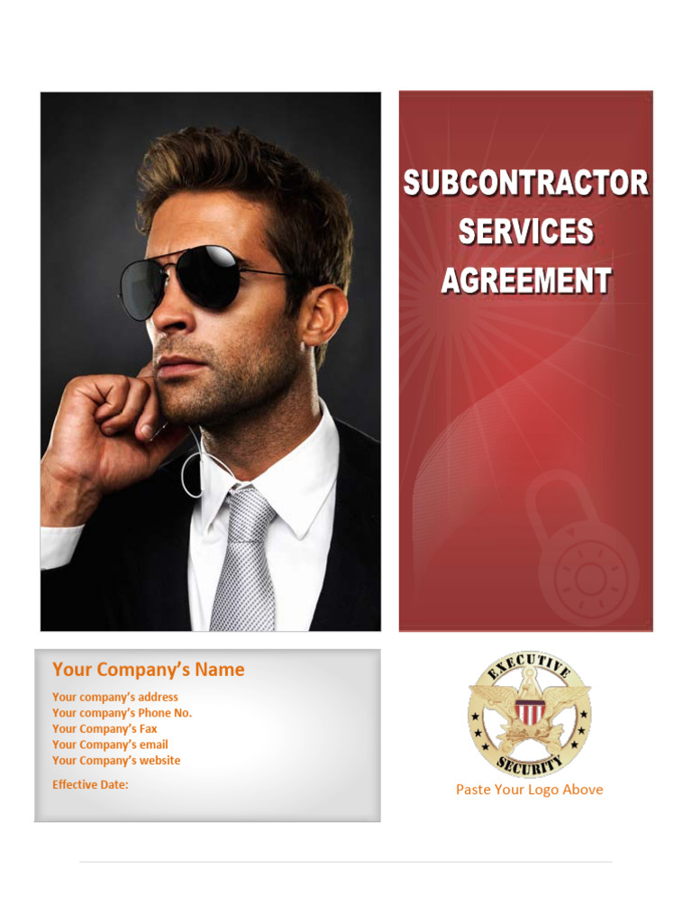 Subcontractor_Agreement_Sample | PDF | Indemnity | Common Law