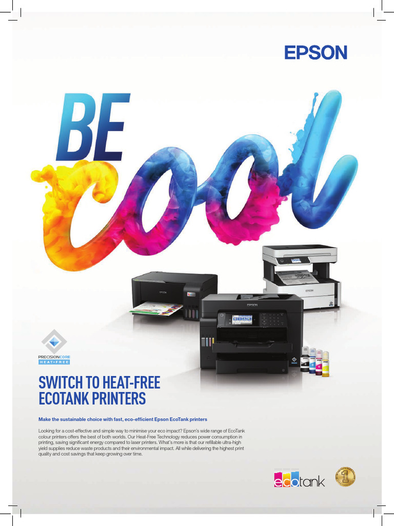 Epson Becool Ecotank Brochure 120623 HI PRINT | PDF | Printer ...