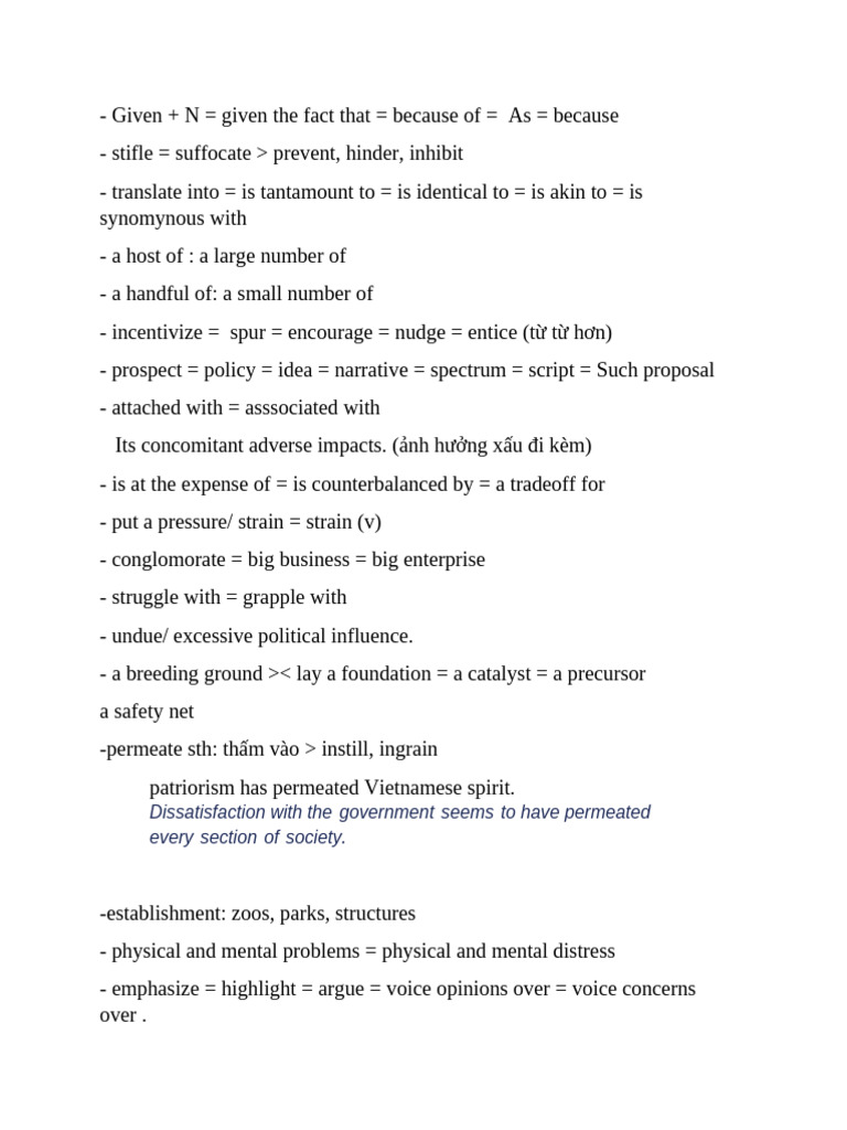 Less Common Vocab in IELTS Writing | PDF