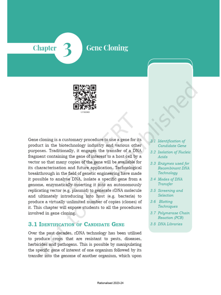 Animal Cloning | PDF | Restriction Enzyme | Dna Ligase