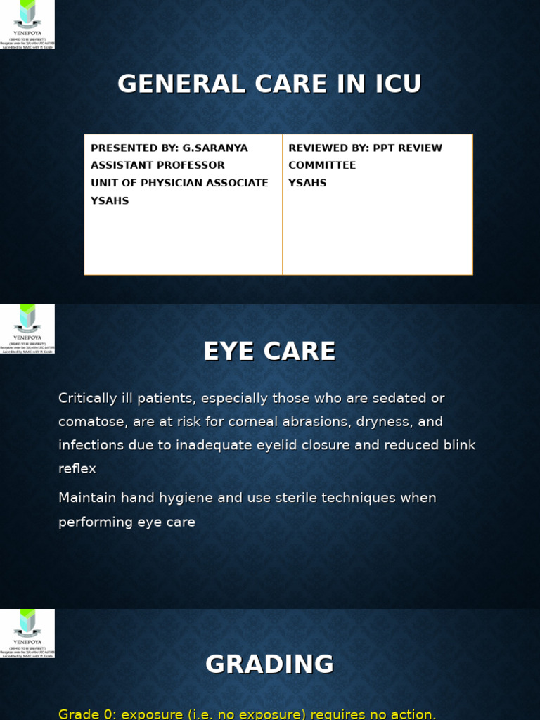 ICU Eye Care and Catheter Management | PDF | Catheter | Medicine