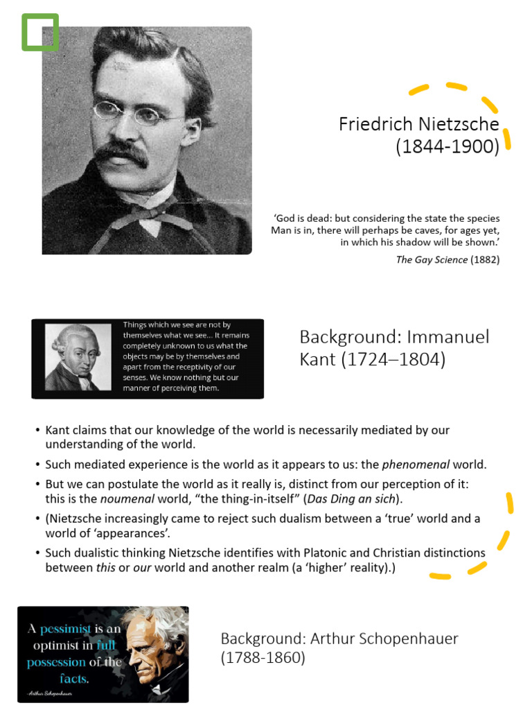 Nietzsche's Philosophy Explored | PDF | Noumenon | Friedrich Nietzsche