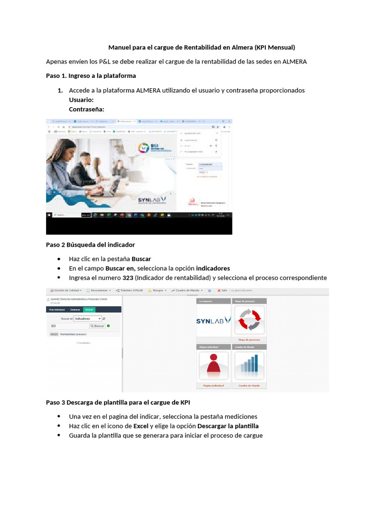 Manual KPI | PDF | Microsoft Excel | Informática