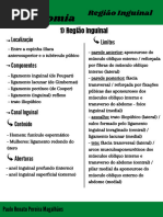 Anatomia da Região Inguinal e Canal Inguinal | PDF | Testículo | Anatomia