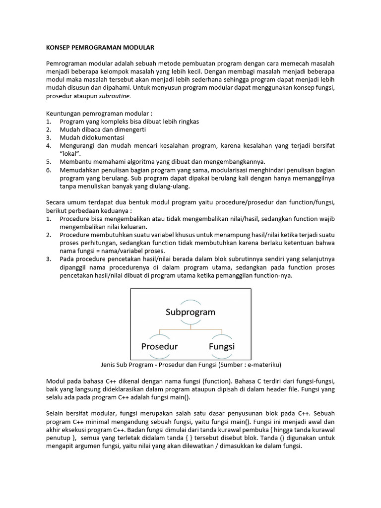 prosedur dan fungsi | PDF