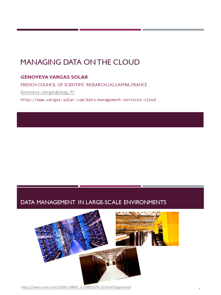Cloud Data Management Guide | PDF | Cloud Computing | Databases