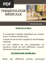 Cours-Terminologie - 1ère-Partie | PDF | Sang | Médecine