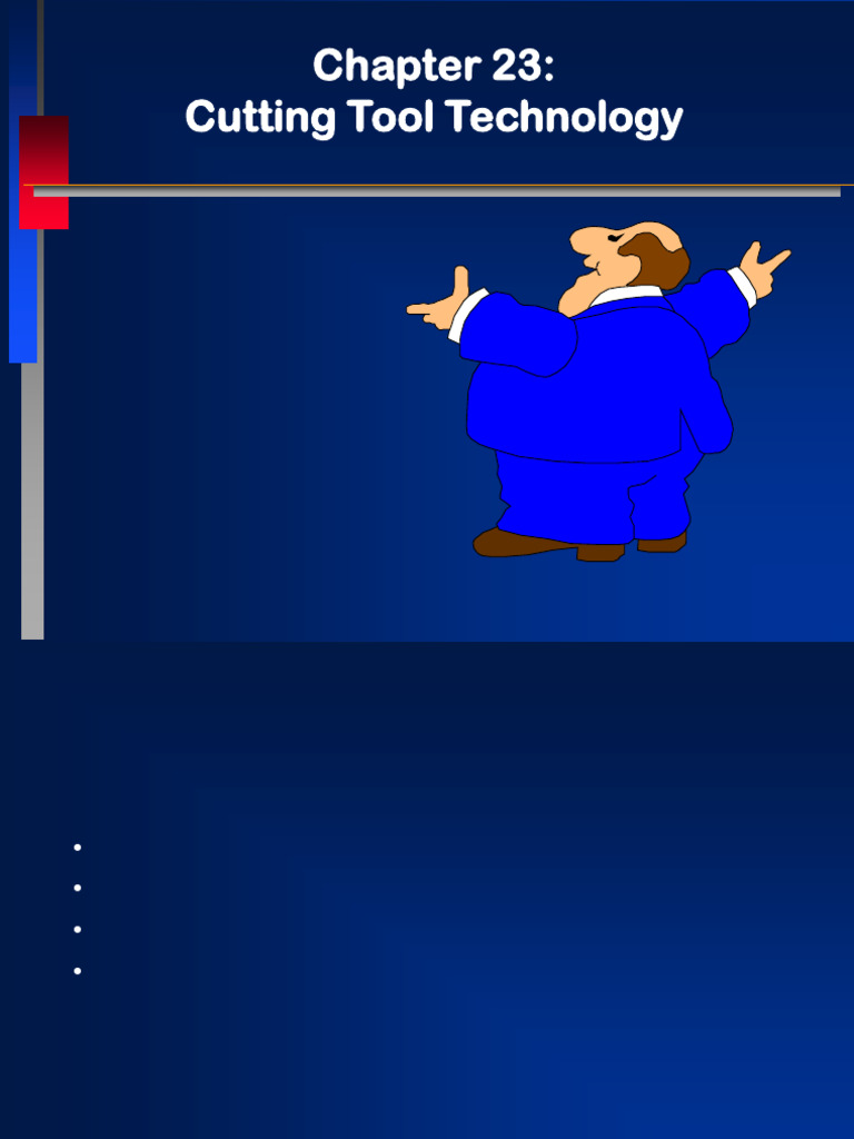 Chapter 23-Cutting Tool Technology manufacturing process | PDF | Steel ...