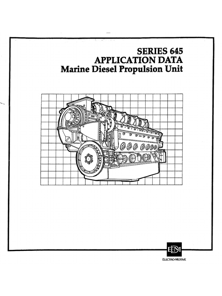 645 Marine Engines | PDF
