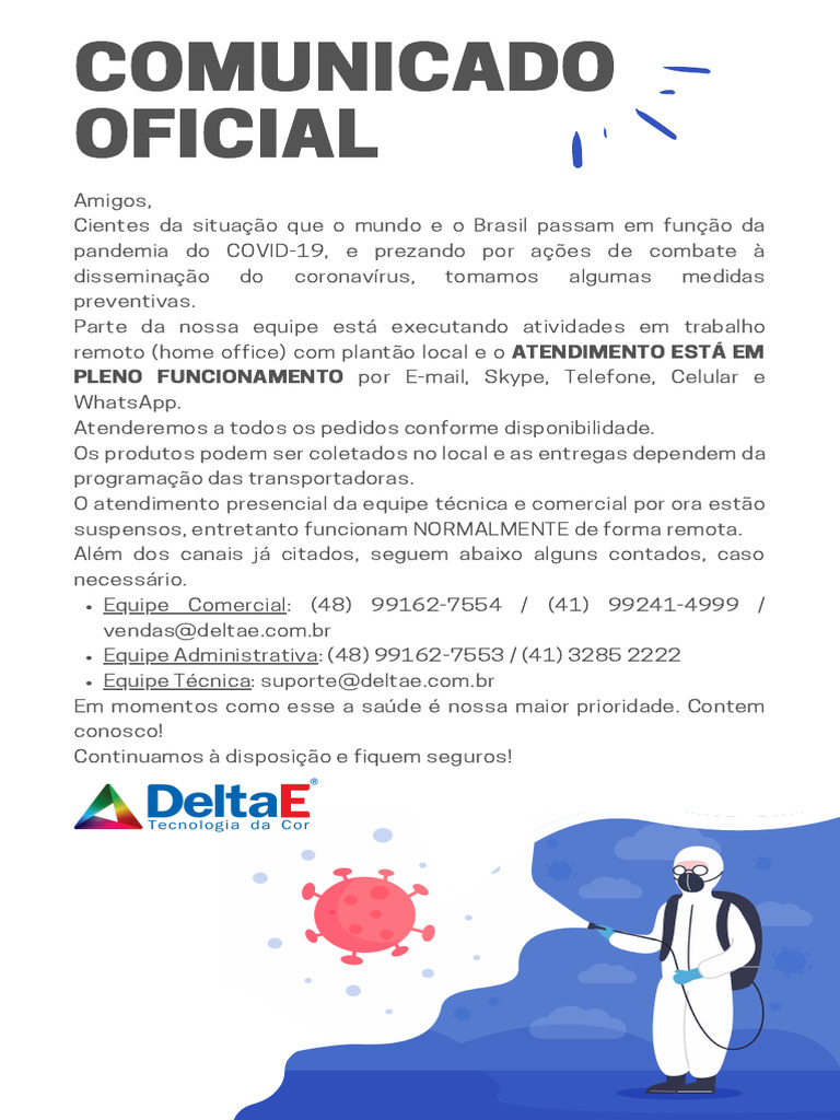 Comunicado Oficial | PDF