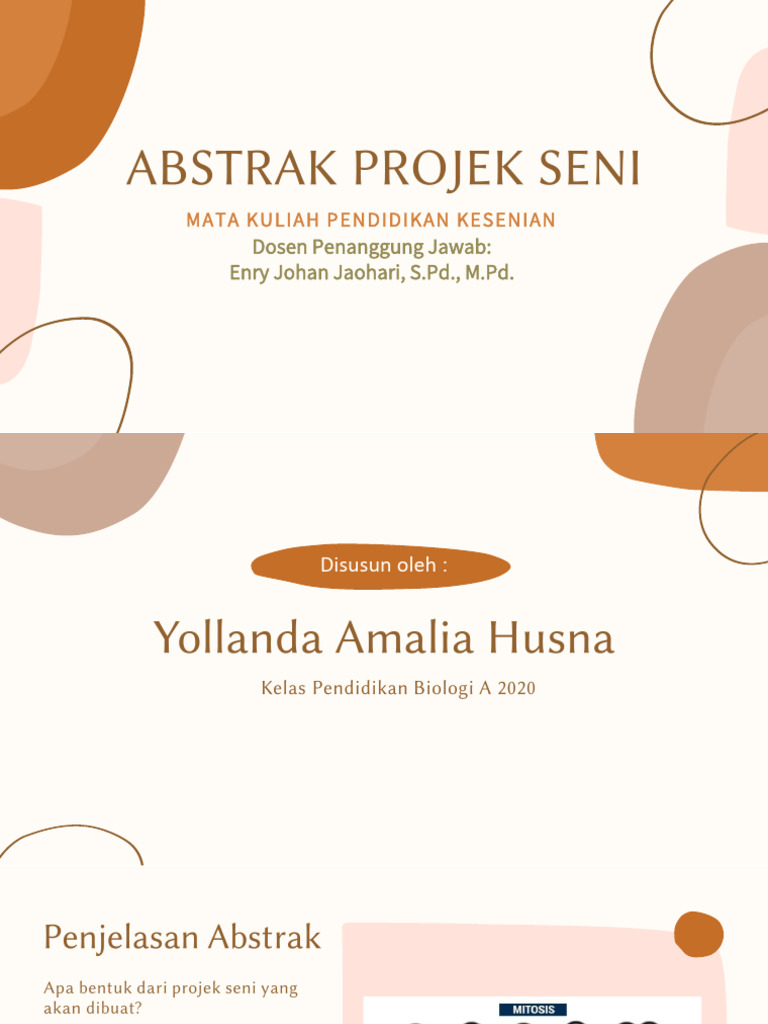 Abstrak Projek Seni | PDF