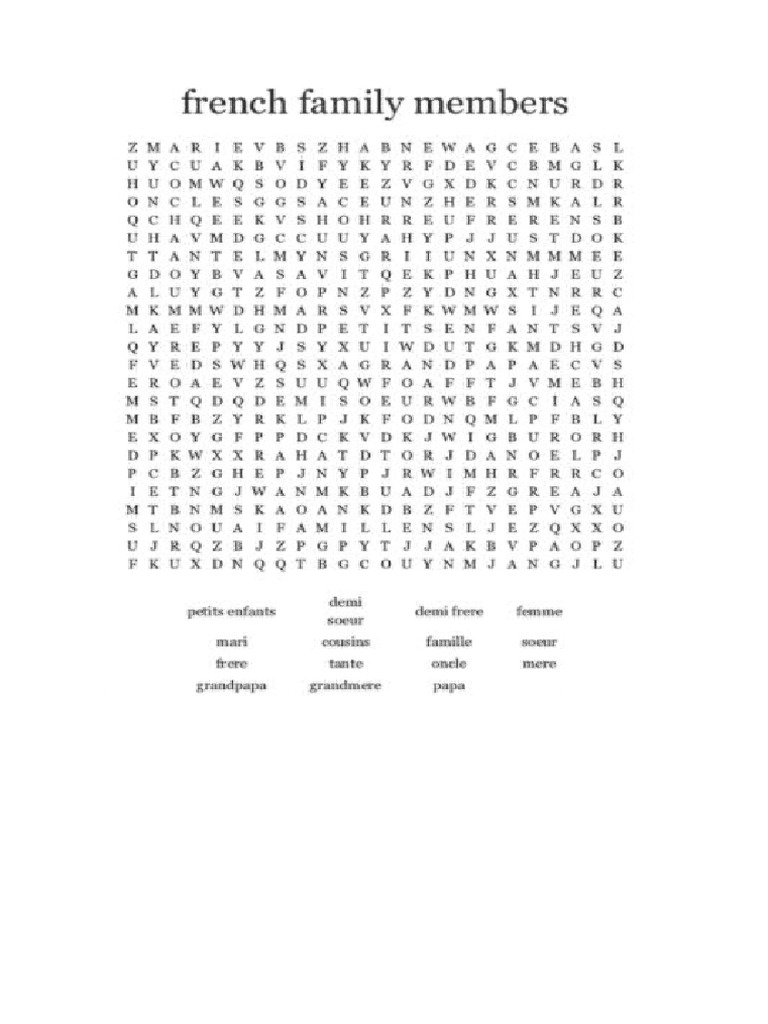 french crossword | PDF