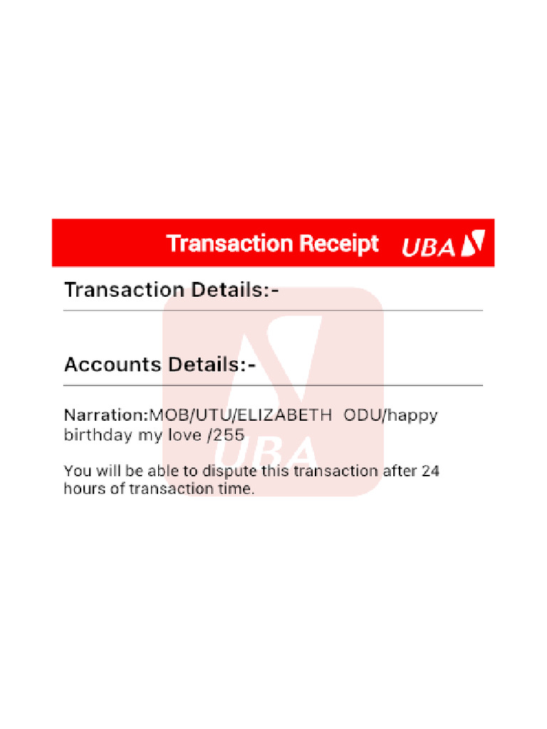 Transaction Receiptnull | PDF