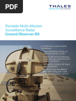 Thales Ground Observer 12 Specs | PDF | Military Science | Military ...