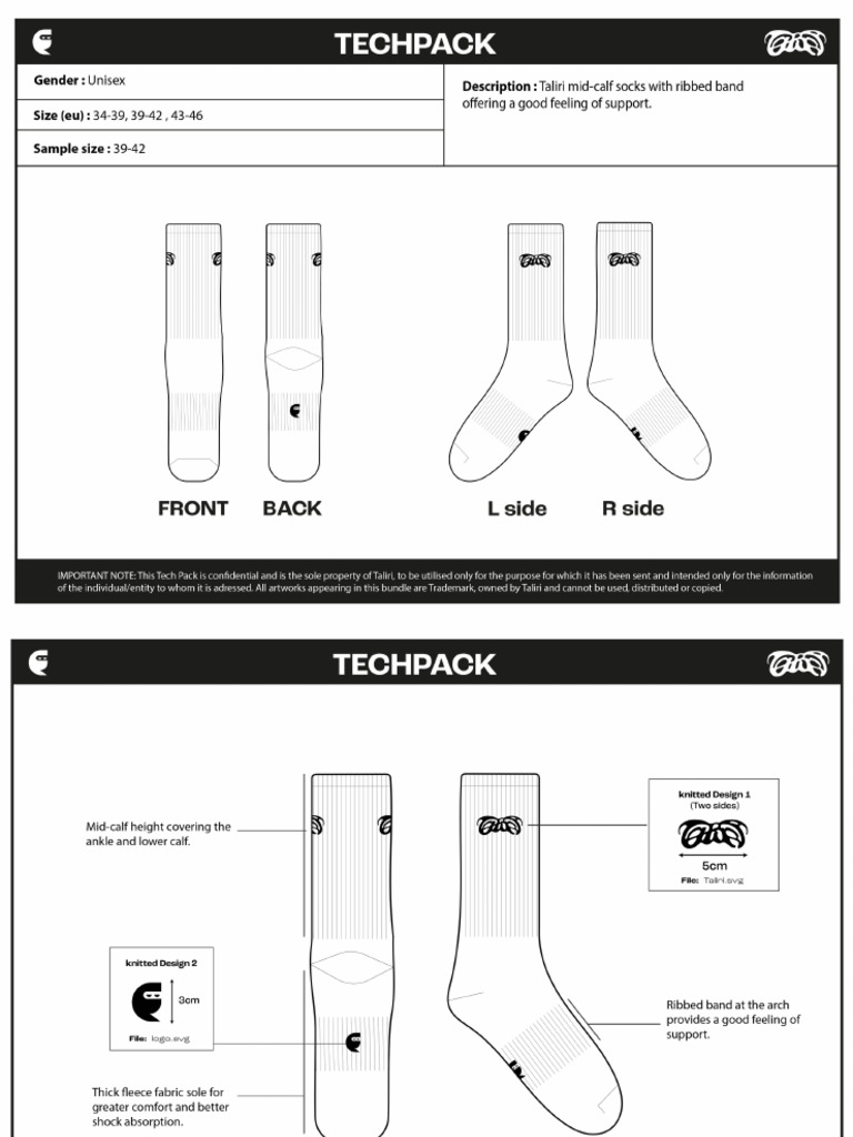 techpack-socks-taliri-2024 | PDF